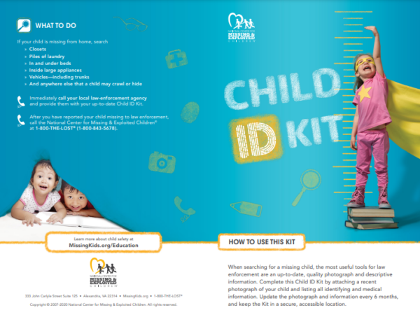 Child ID Kit - Find My Parent